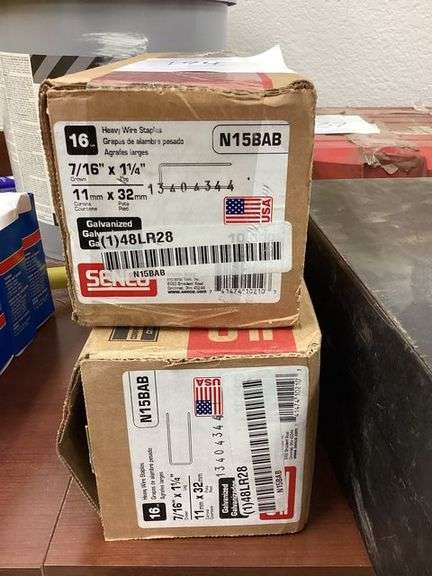 SENCO HEAVY WIRE STAPLES * 2-7/16" x 1-1/4", N15BAB - Rosen Systems