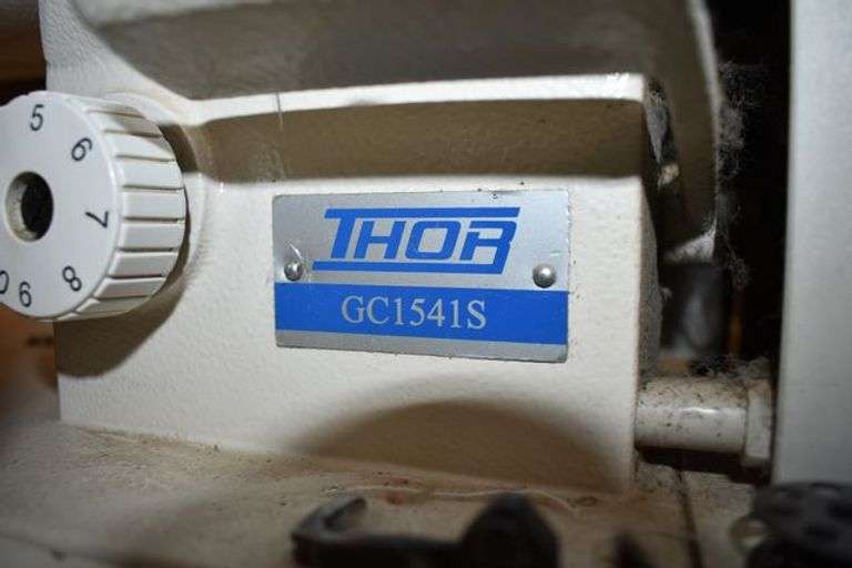 THOR SEWING MACHINE MDL GC1541S WITH STAND, PEDAL AND CLUTCH MOTOR 110 ...