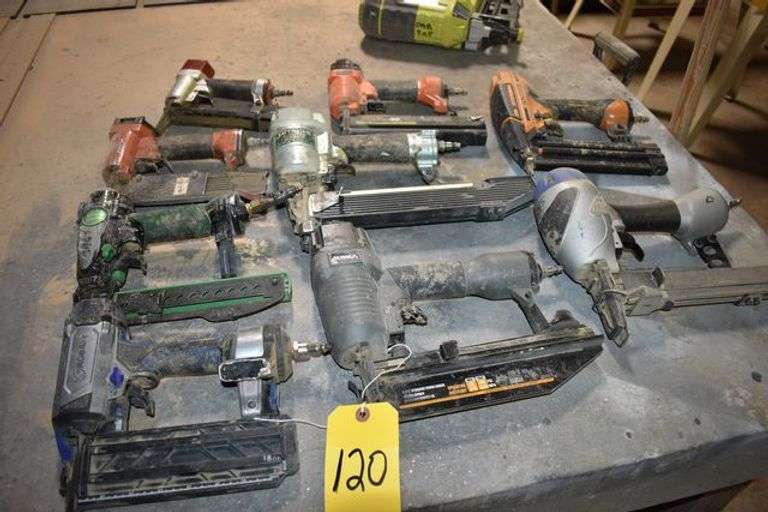 (9) ASSORTED PNEUMATIC FASTENER AS SHOWN - Rosen Systems