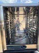 RATIONAL COMMERCIAL OVEN MODEL SCC 102 W/ STAINLESS STEEL RACK STAND ...