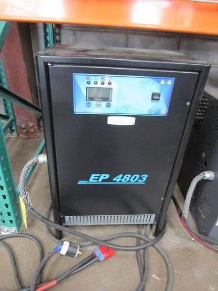 JAMCO ETP24/3/120 BATTERY CHARGER MDL. LF3-24-120-483, S/N 000671, 24V ...