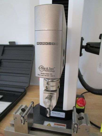 MARK-10 TEST FRAMES WITH EASY MESUR MDL F105 WITH MARK-10 HEAD DL FS05 ...