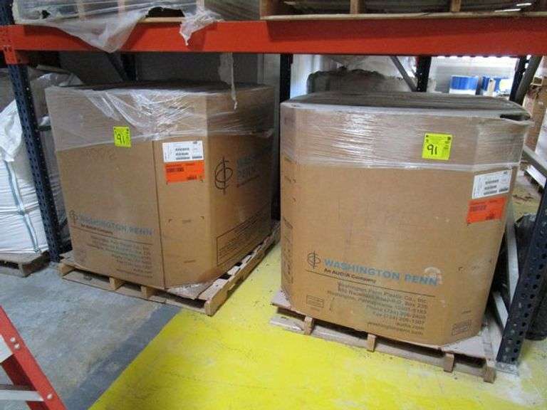(6) PALLETS, WASHINGTON PENN HIGH DENSITY POLYETHYLENE WITH APPROX ...