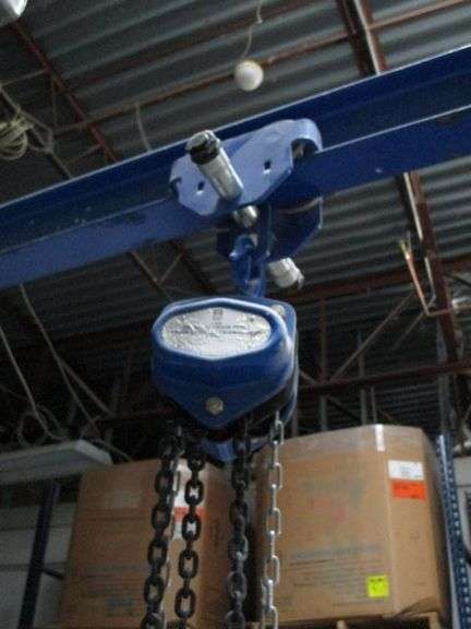 LOT, (1) POWER FIST 1-TON PORTABLE GANTRY CRANE 8303091, (1) HAUL ...