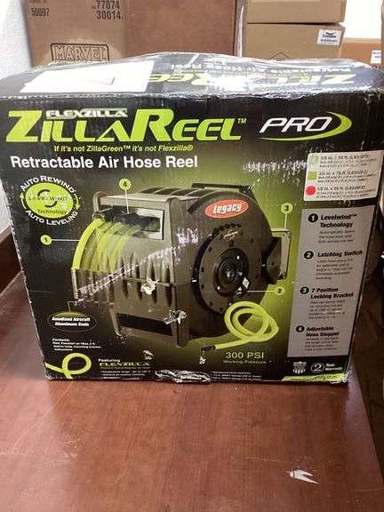 FLEXZILLA RETRACTABLE AIR HOSE REEL L8335F2 - Rosen Systems
