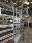 BRYANT 4-TIER TELESCOPER AIR FORM MOTORIZED BELT CONVEYOR APPROX. 55 ...