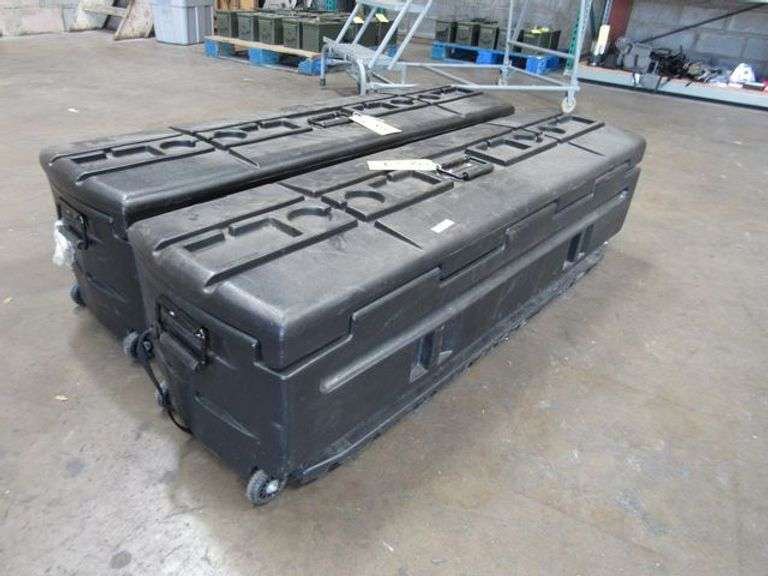 PORTABLE STORAGE CASES, DU-HA 52" LONG (SOLD 2X THE MONEY) - Rosen Systems