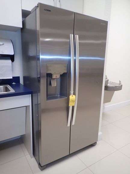 DAEWOO WINIA COLLECTION STAINLESS STEEL REFRIGERATOR / FREEZER MODEL ...