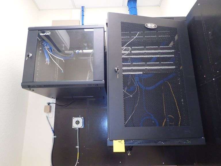 (2) WALL MOUNTED NETWORK CABINETS - Rosen Systems