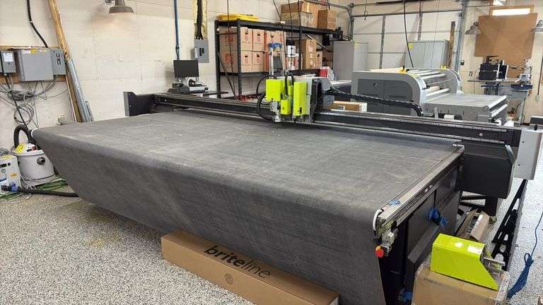 Esko Kongsberg C CNC Cutting Machine, High-Power Milling Unit, HF ...