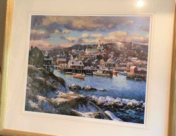 Limited Edition Donald Allen Mosher Signed Print - reSettled Life