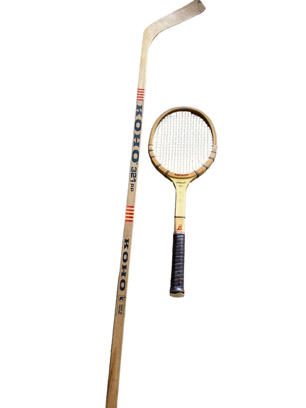 Tennis Racquet and Hockey Stick - reSettled Life