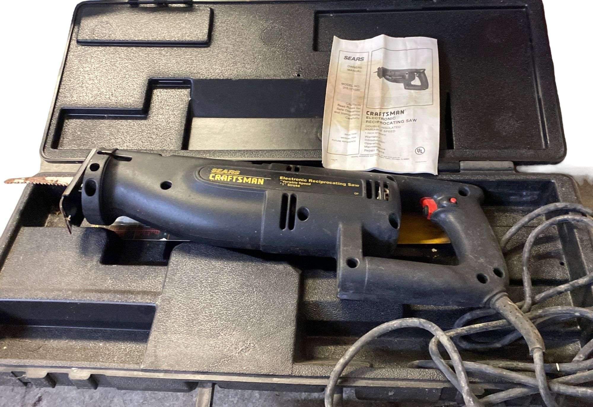 Sears craftsman reciprocating saw store