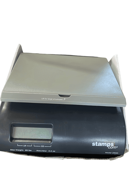 Stamps.com Model 2500i Shipping Scale 25 Pound Max Weight - reSettled Life