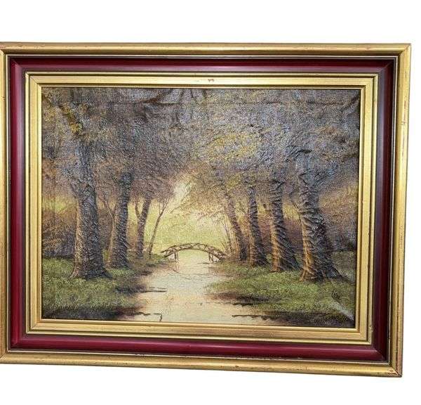 Framed Oil Painting - reSettled Life
