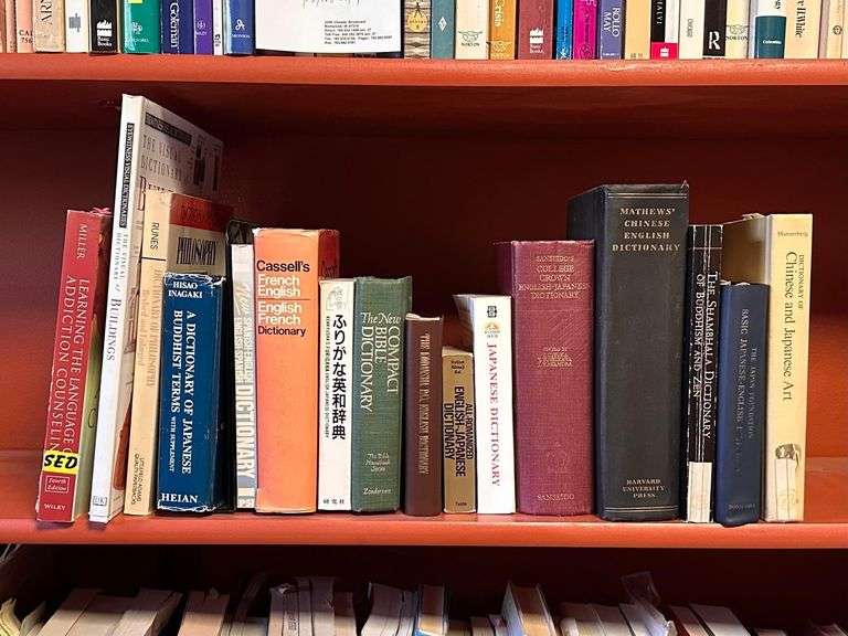 Multilingual Dictionaries and Reference Books - Ryan Cate Auctions and ...