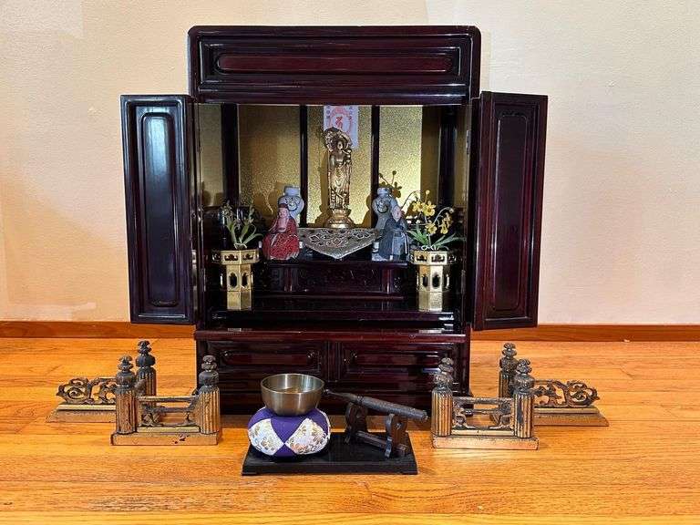 ‘Apartment Size” Butsudan, Japanese Buddhist Home Altar - Ryan Cate ...