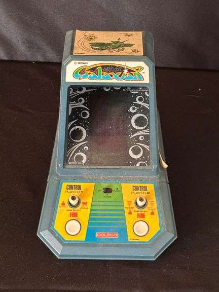 Coleco Galaxian Handheld Arcade Game - Ryan Cate Auctions and Real Estate