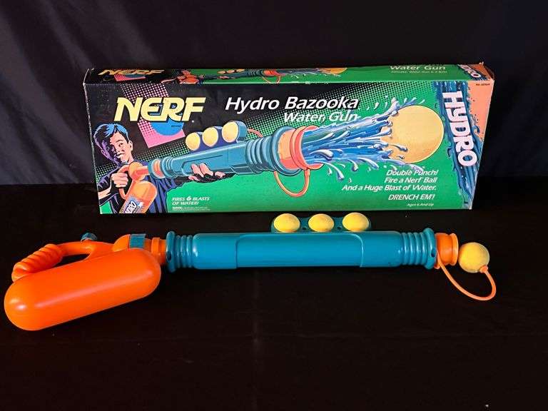 NERF Hydro Bazooka Water Gun Toy - Ryan Cate Auctions and Real Estate