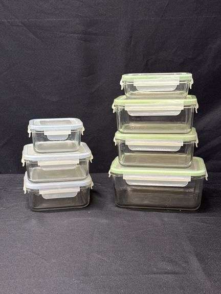 Glasslock Food Storage Containers - Ryan Cate Auctions and Real Estate