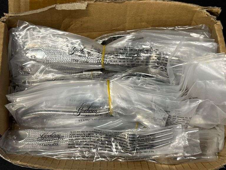 Brand New Gorham ‘Fish out of Water’ Stainless Flatware - Ryan Cate ...