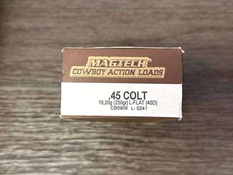 Magtech .45 Colt Cowboy Action Cartridges - Ryan Cate Auctions and Real ...