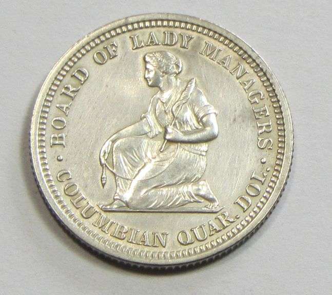 1893 ISABELLA COMMEMORATIVE HALF DOLLAR TOUGH COIN - Star Coin and ...
