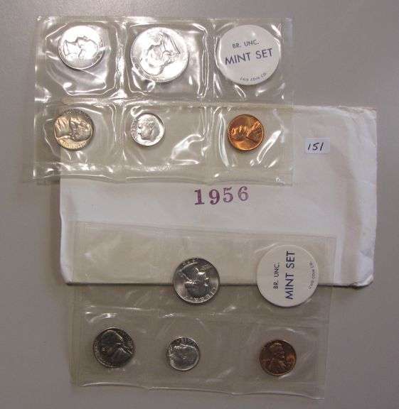 1956 P AND D UNITED STATES MINT SET - Star Coin and Currency, LLC