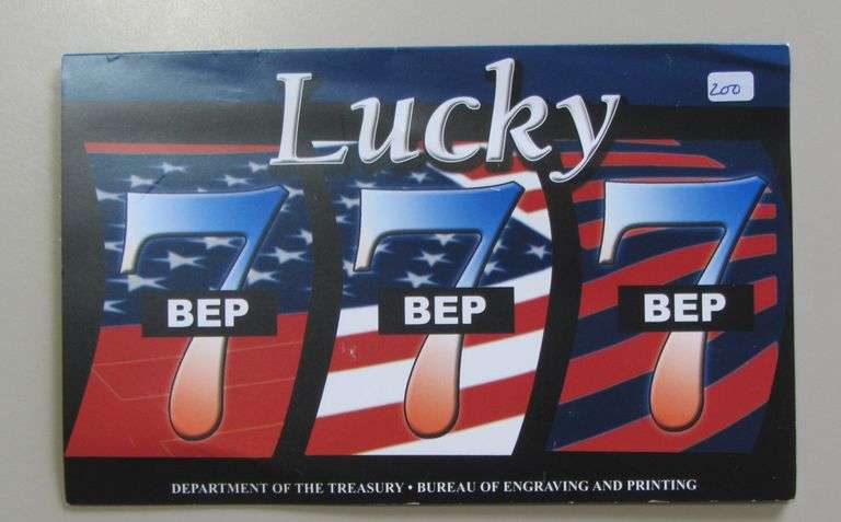 LUCKY 7 SERIAL NUMBER $1 FRN - Star Coin and Currency, LLC