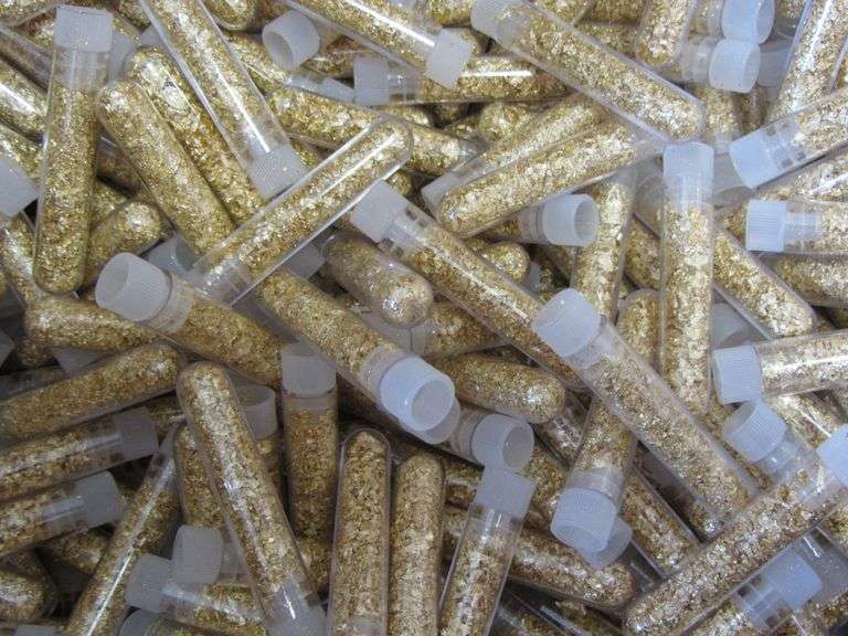30 VIALS OF GOLD FLAKE - Star Coin and Currency, LLC