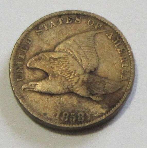 1858 FLYING EAGLE CENT - Star Coin and Currency, LLC