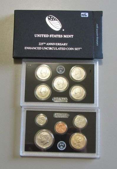 225th ANNIVERSARY ENHANCED UNC COIN SET - Star Coin and Currency, LLC