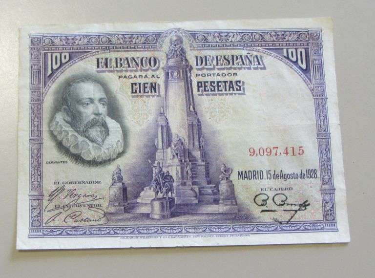 100 PESO 1928 SPAIN - Star Coin and Currency, LLC