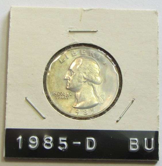 1985-D BU QUARTER - Star Coin and Currency, LLC