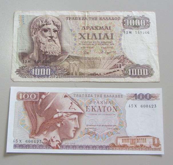 GREECE 1000 AND 100 NOTE - Star Coin and Currency, LLC