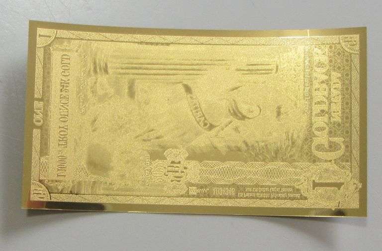 1/1000 TROY OUNCE GOLD 24K NEVADA NOTE - Star Coin and Currency, LLC