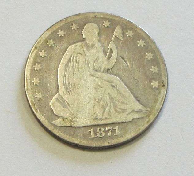1871 SEATED HALF - Star Coin and Currency, LLC