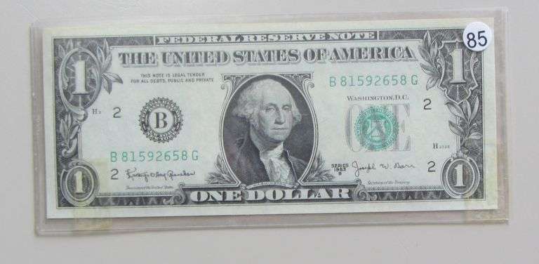 $1 BARR FRN 1963 - Star Coin and Currency, LLC