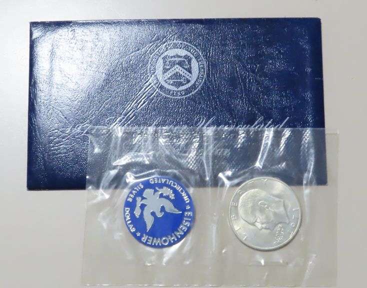 1974 SILVER $1 IKE BLUE PACK - Star Coin and Currency, LLC