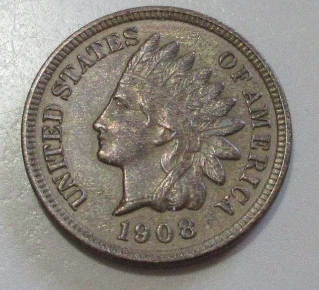 1908 INDIAN HEAD CENT UNCIRCULATED - Star Coin and Currency, LLC