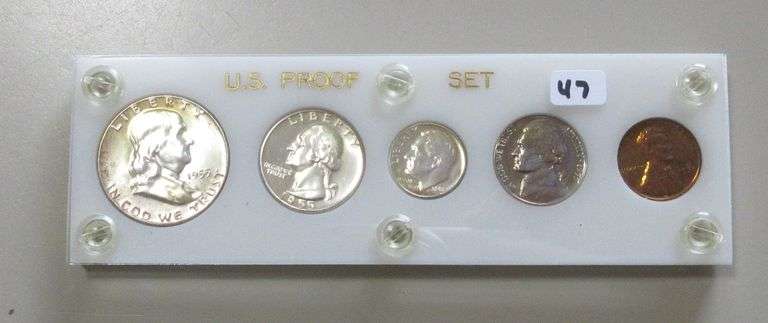 1955 PROOF SET IN CAPITAL HOLDER - Star Coin and Currency, LLC