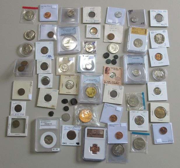 HUGE MIXED BAG OF TYPE COINS WITH SILVER PCGS NGC TYPE COINS - Star ...