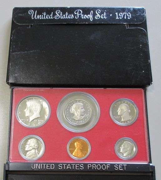 TOUGH 1979 TYPE 2 PROOF SET CLEAR MINT MARKS - Star Coin and Currency, LLC