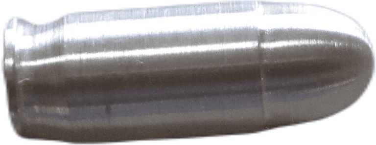 .999 FINE 1 OUNCE SILVER 45 CALIBER SHAPE - Star Coin and Currency, LLC