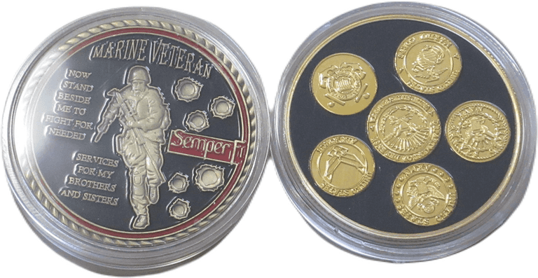 USMC & VFW Commemorative Challenge s - Star Coin and Currency, LLC