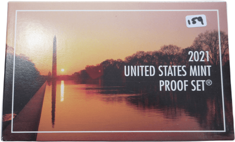 2021 United States Mint Proof Set - Complete Boxed Collection - Star ...