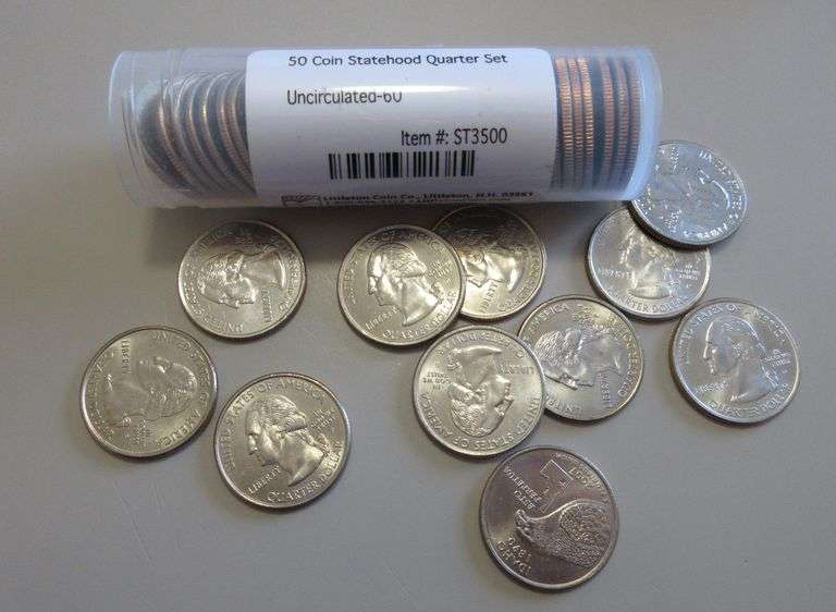 50 COIN STATE QUARTER SET - Star Coin and Currency, LLC