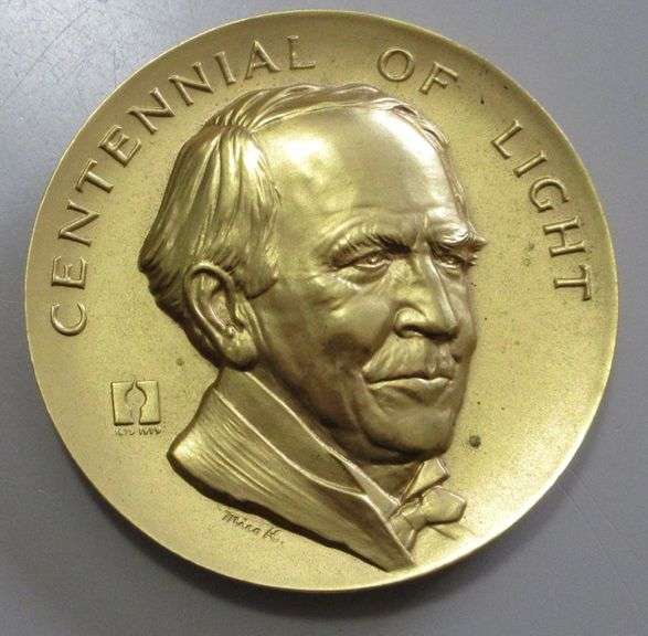 THOMAS EDISON MEDAL BRONZE - Star Coin and Currency, LLC