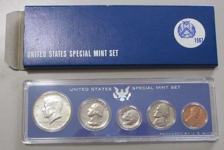 1967 SILVER SPECIAL MINT SET - Star Coin and Currency, LLC