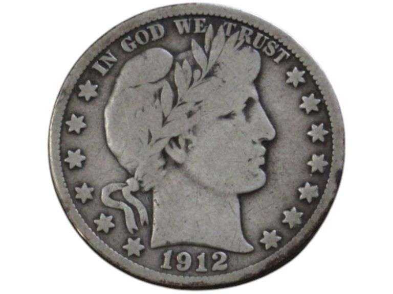 1912-D BARBER HALF DOLLAR - Star Coin and Currency, LLC
